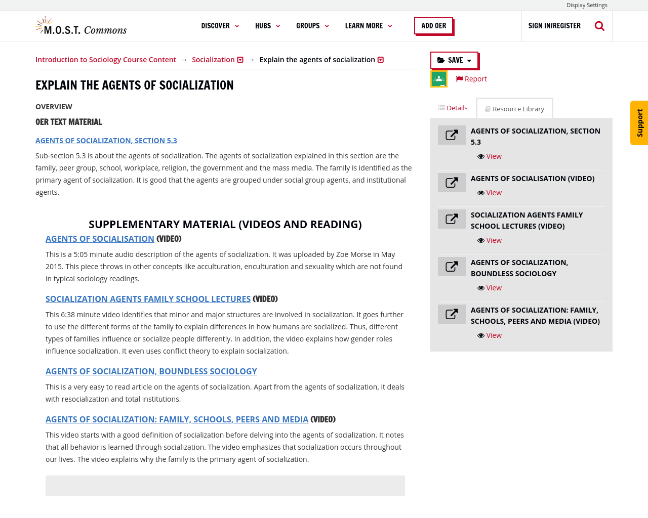 Introduction to Sociology Course Content, Socialization, Explain the ...